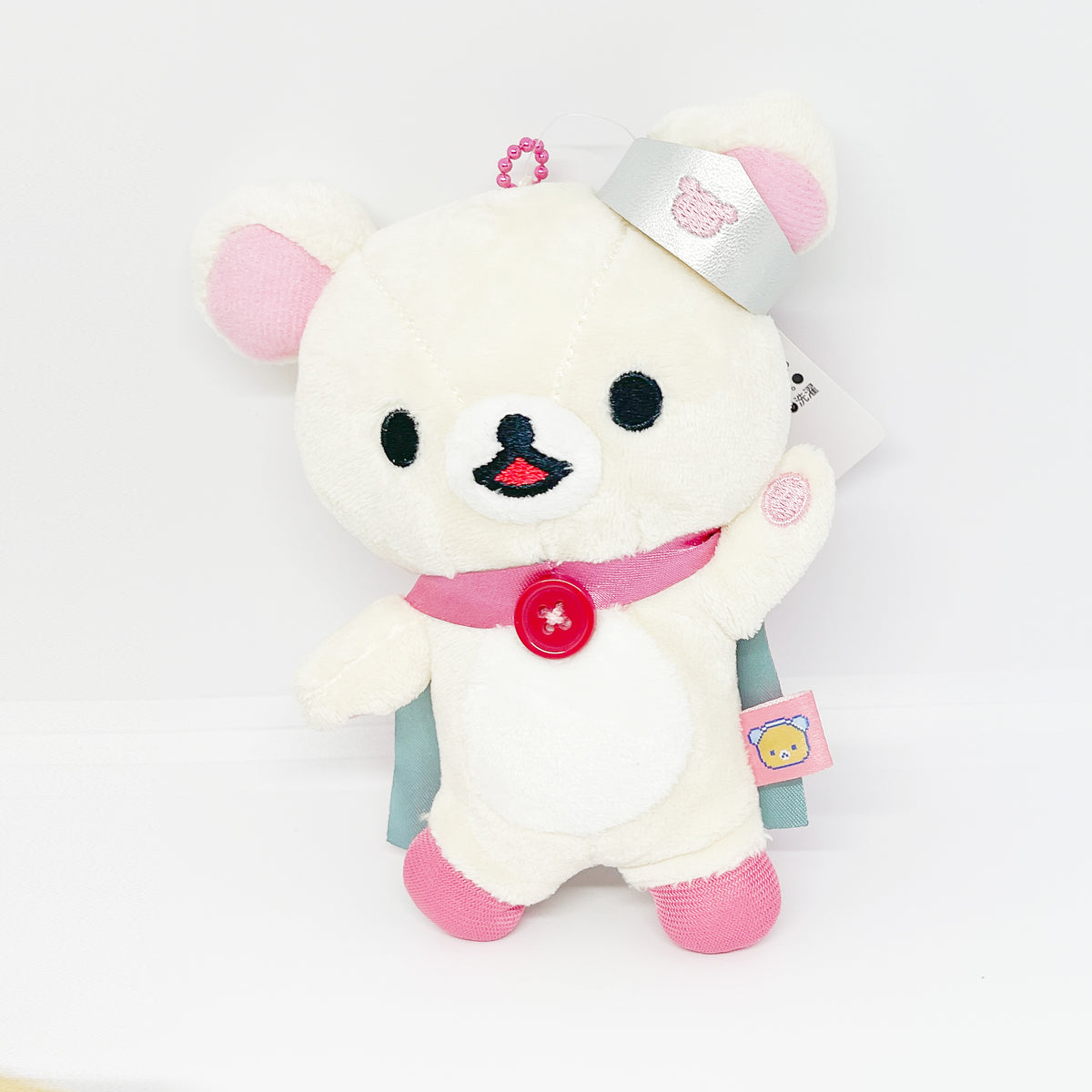 2025 Hero Korilakkuma Plush Keychain - Rilakkuma Gaming Theme - San-X ...