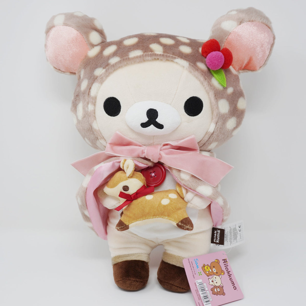 (Secondhand) Korilakkuma Fawn Medium Plush - Happy Natural Time Rilakk ...