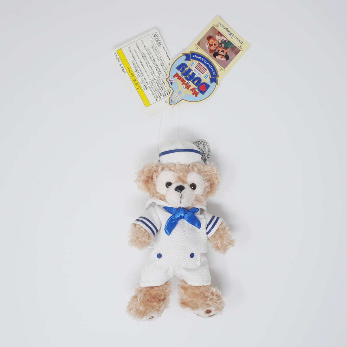 Sailor Duffy Plush Keychain - My Friend Duffy - Tokyo Disney Sea Limit ...