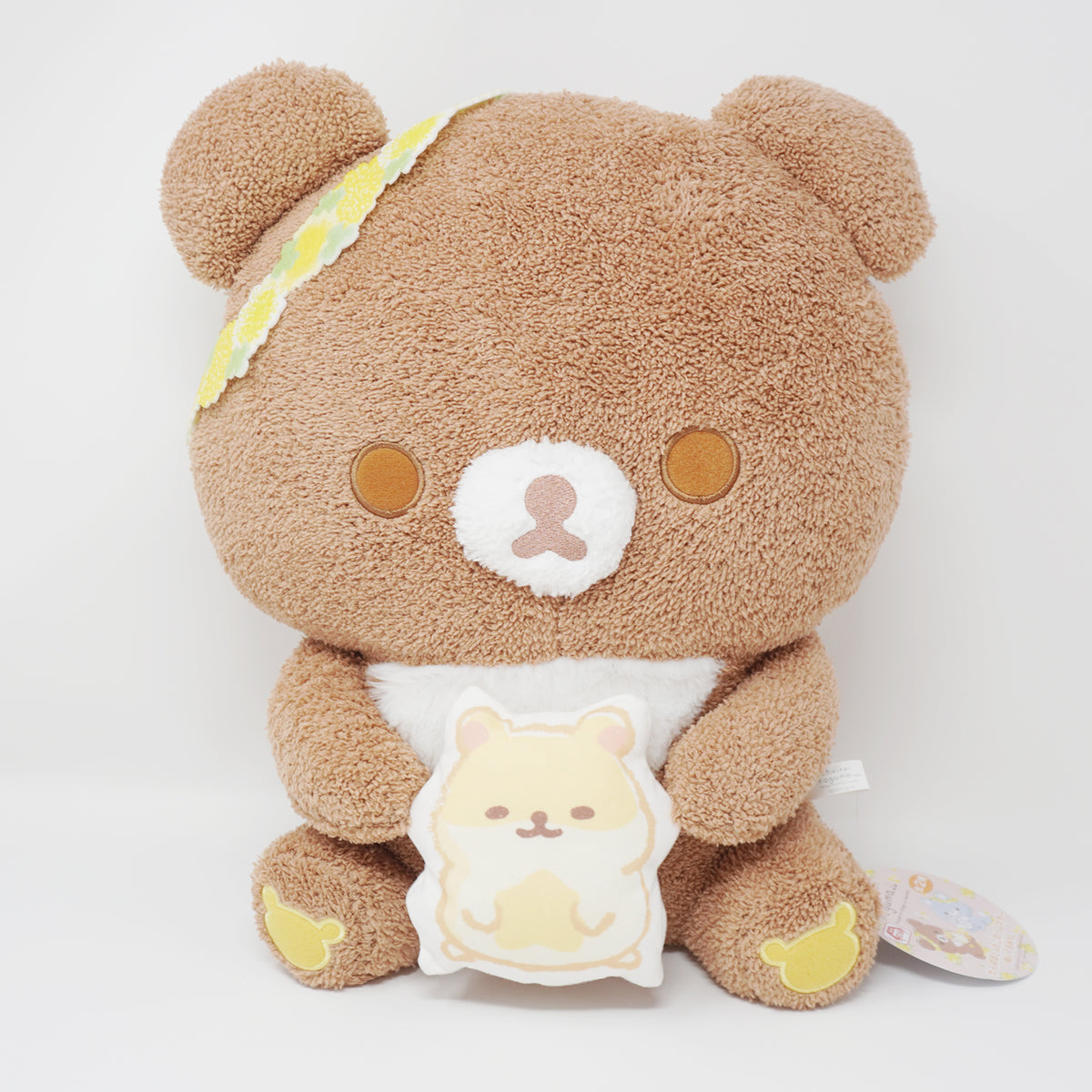 Fuzzy Chairoikoguma with Hamster XL Prize Plush - Hamster Rilakkuma Th ...