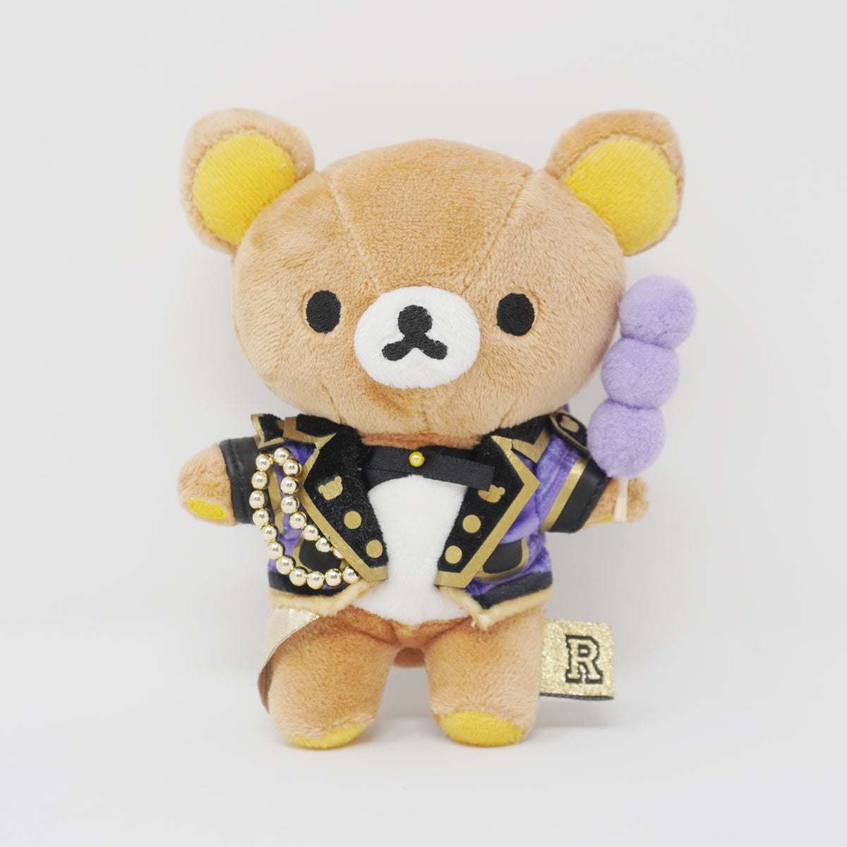 2018 Rilakkuma Idol in Purple Plush Keychain - Rilakkuma Store Limited ...