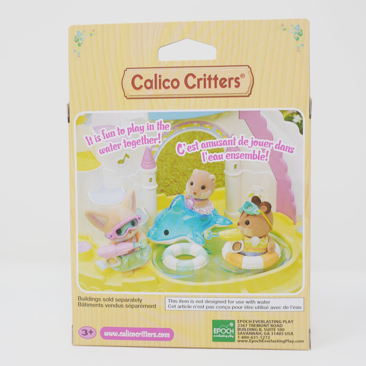 Nursery Friends Set Pool Fun Trio - Calico Critters – Mary Bear