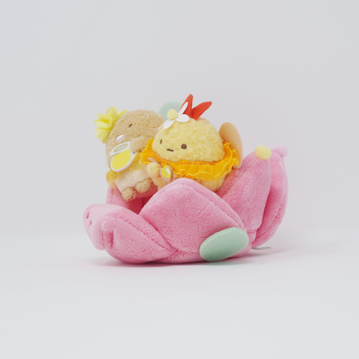 2023 Tonkatsu & Ebi Fry no Shippo Tenori Plush Set - Zassou & Fairy Fl ...