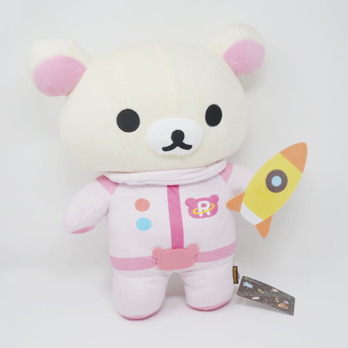 Korilakkuma in Pink Space Suit Licensed Plush - Space Rilakkuma – Mary Bear
