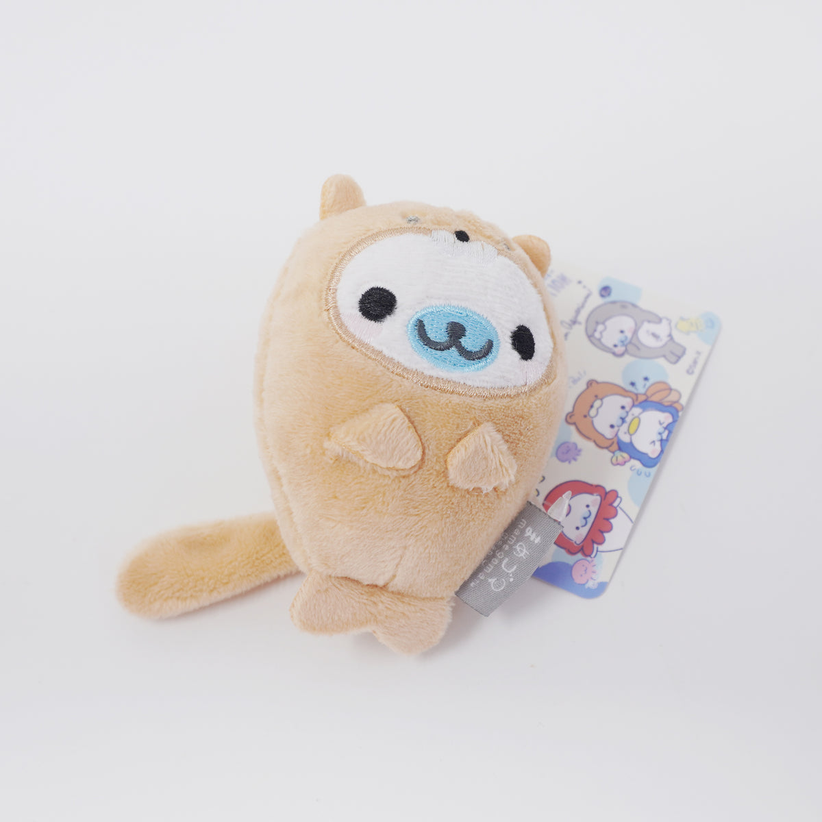 Shiro-goma Otter 3in Licensed Plush - Mamegoma Collection in Aquarium ...