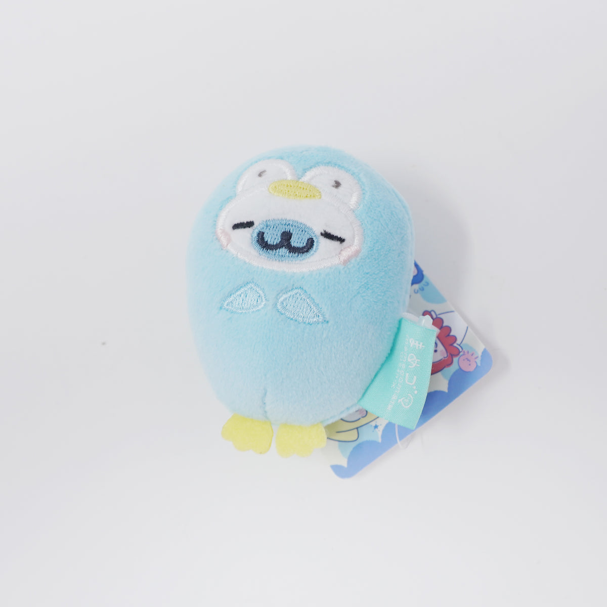 Shiro-goma Mochi Blue Penguin 3in Licensed Plush - Mamegoma Collection ...
