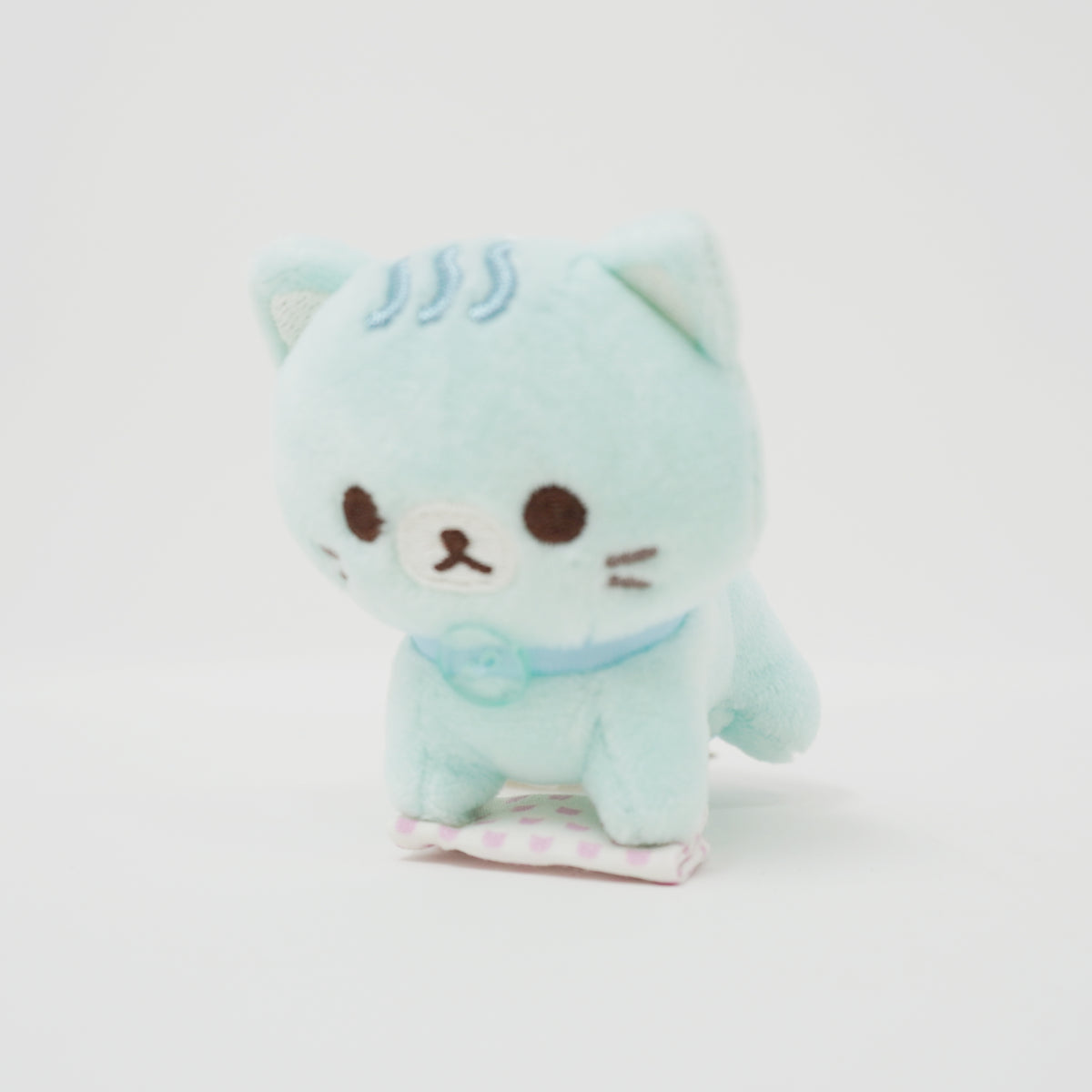 2023 Blue Cat "Mizu-nya" Tenori Plush - Neko Neko Onsen Rilakkuma Cat ...