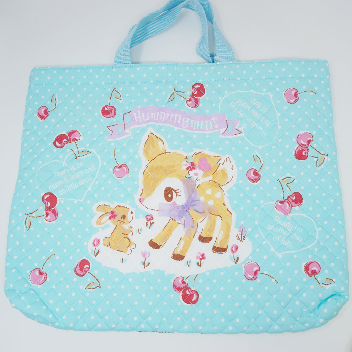 Hummingmint Quilted Tote Bag - Sanrio – Mary Bear