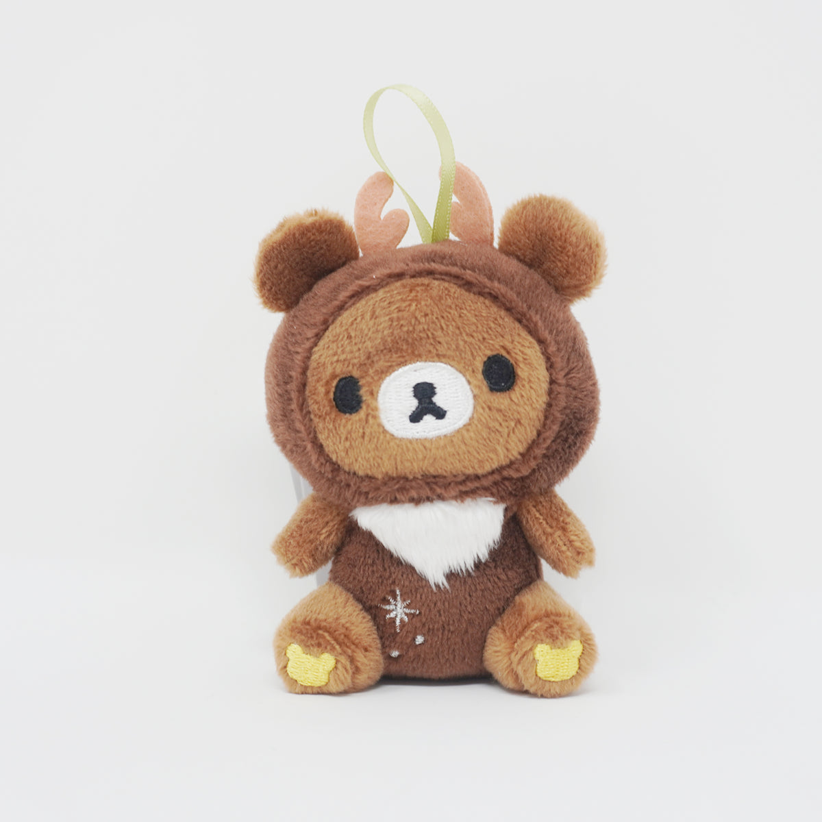 2024 Chairoikoguma Reindeer Tenori Ornament Plush - Rilakkuma Christma ...