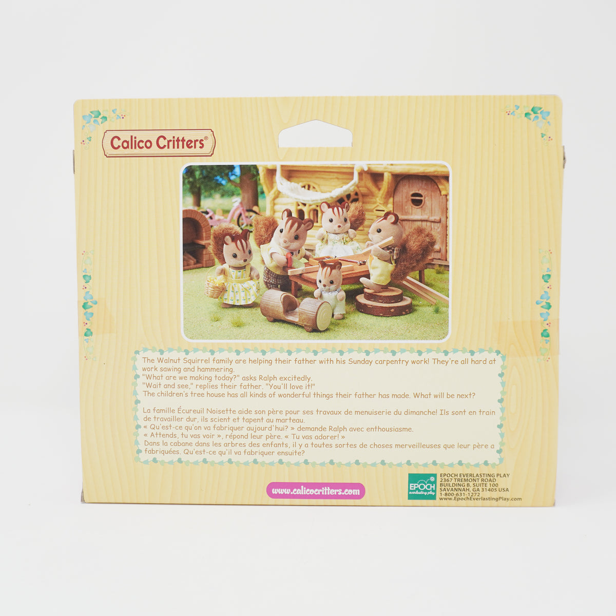 Walnut Squirrel Family - Calico Critters – Mary Bear