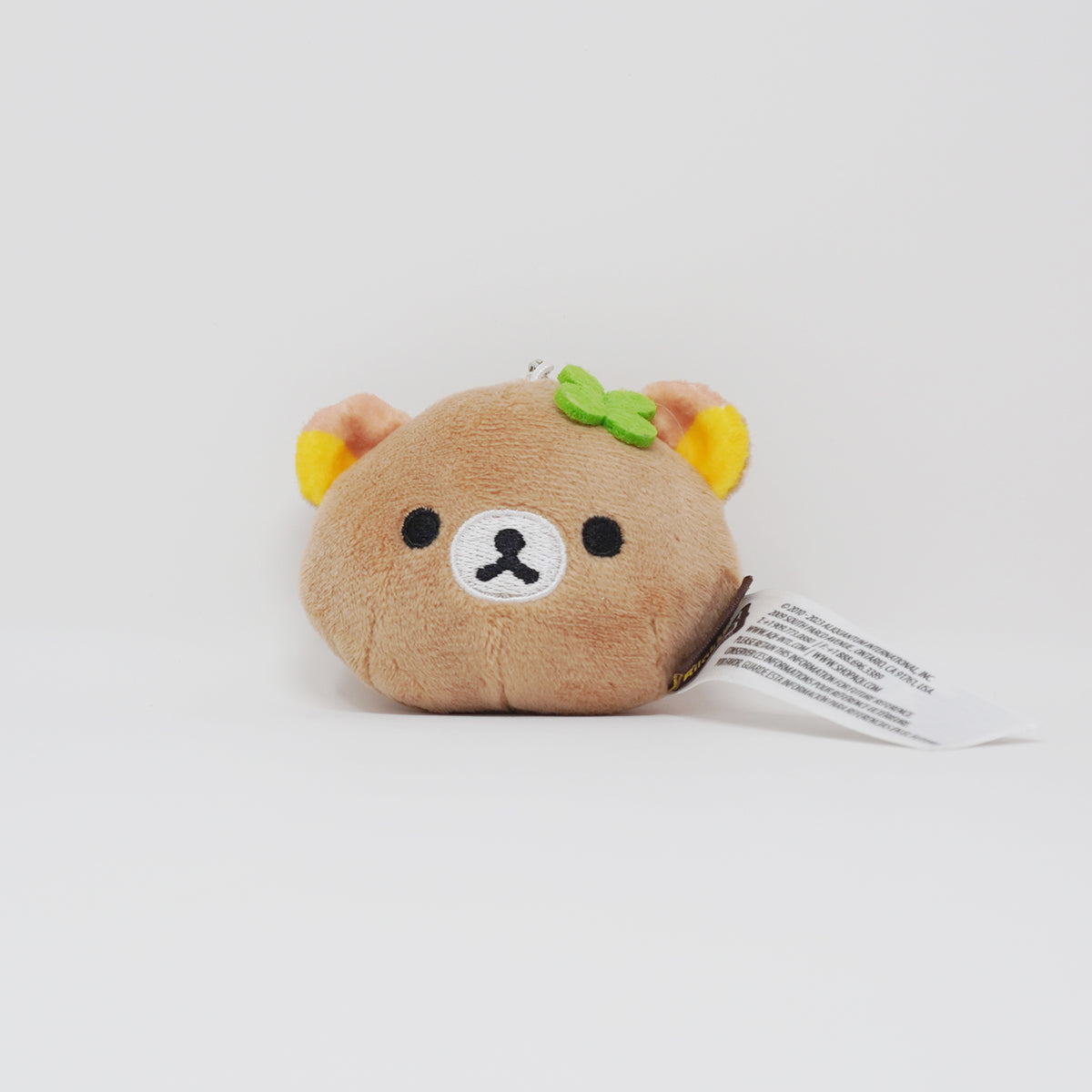 Small Rilakkuma Face Clover Plush Keychain - San-X Original – Mary Bear