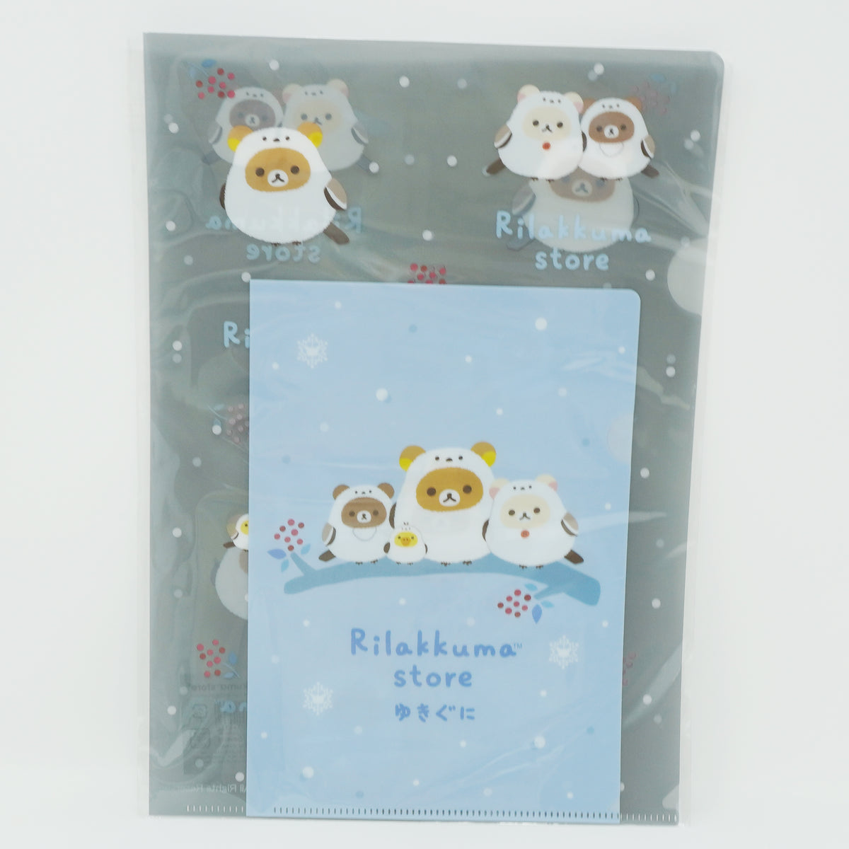 2025 Shimaenaga Rilakkuma File Folder Set - Snow Country Souvenir Sapp ...