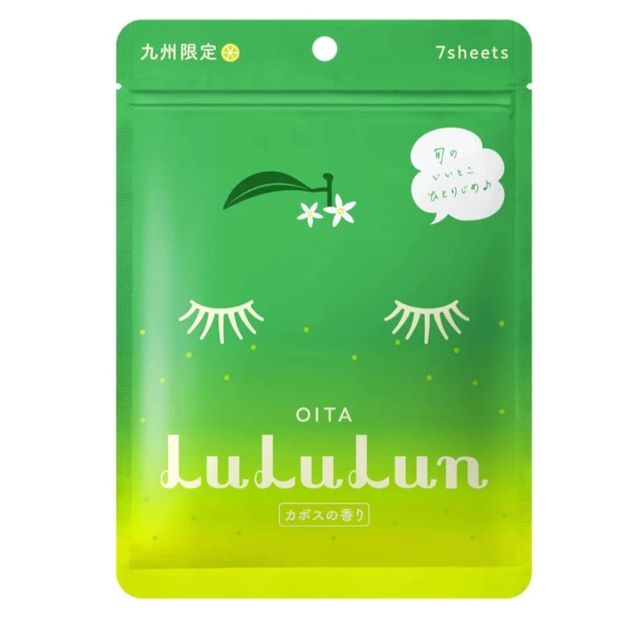 Lululun Premium Kyushu Oita Kabosu Sheet Mask 7 Sheets – Mary Bear