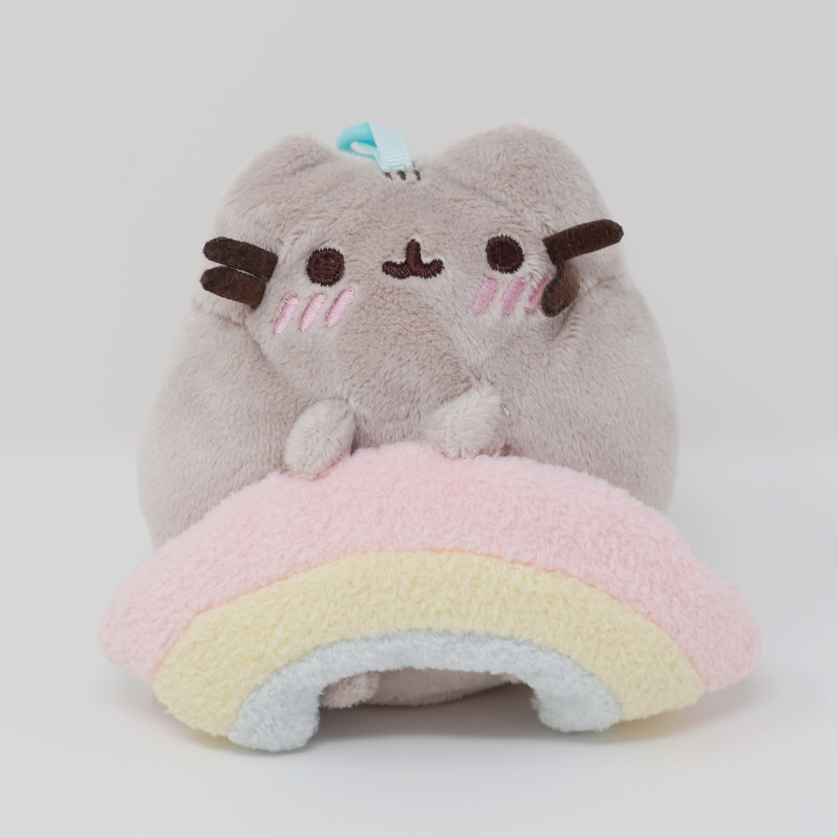 Pusheen Rainbow Plush Keychain – Mary Bear
