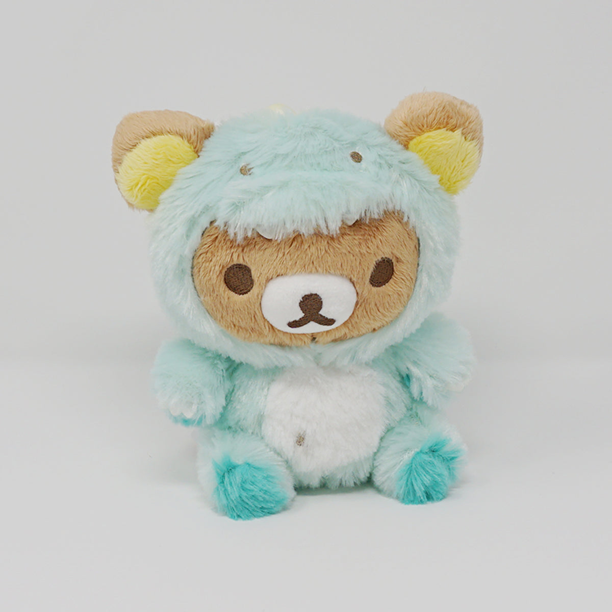 2020 Rilakkuma Blue Dino Outfit Plush - Rilakkuma Dinosaur Theme - San ...