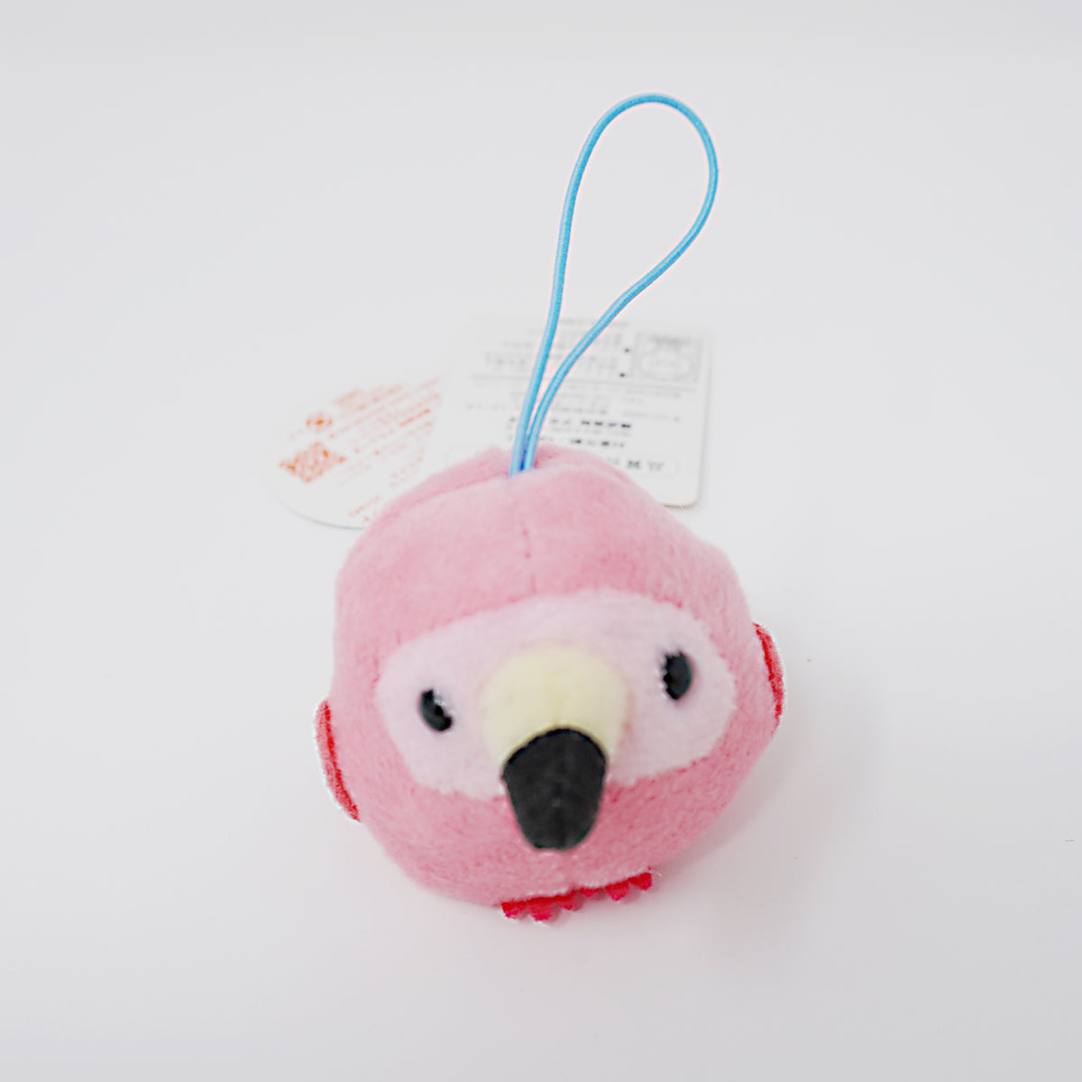 Little Bird Pink Flamingo Puchimaru Mini Plush Keychain - Amuse AMUFUN ...
