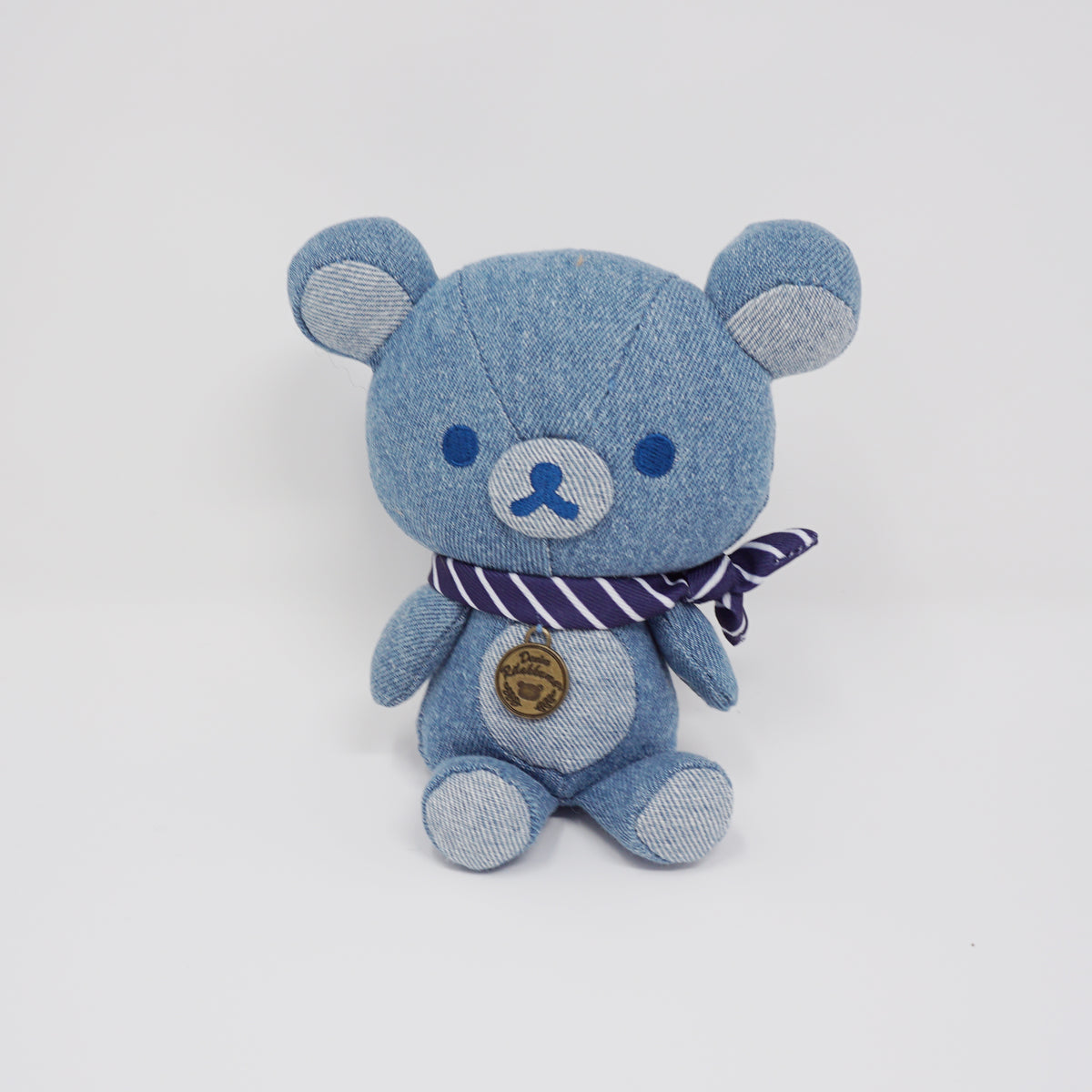 2016 Denim Dark Blue Rilakkuma Sitting Plush - Denim Rilakkuma Series ...