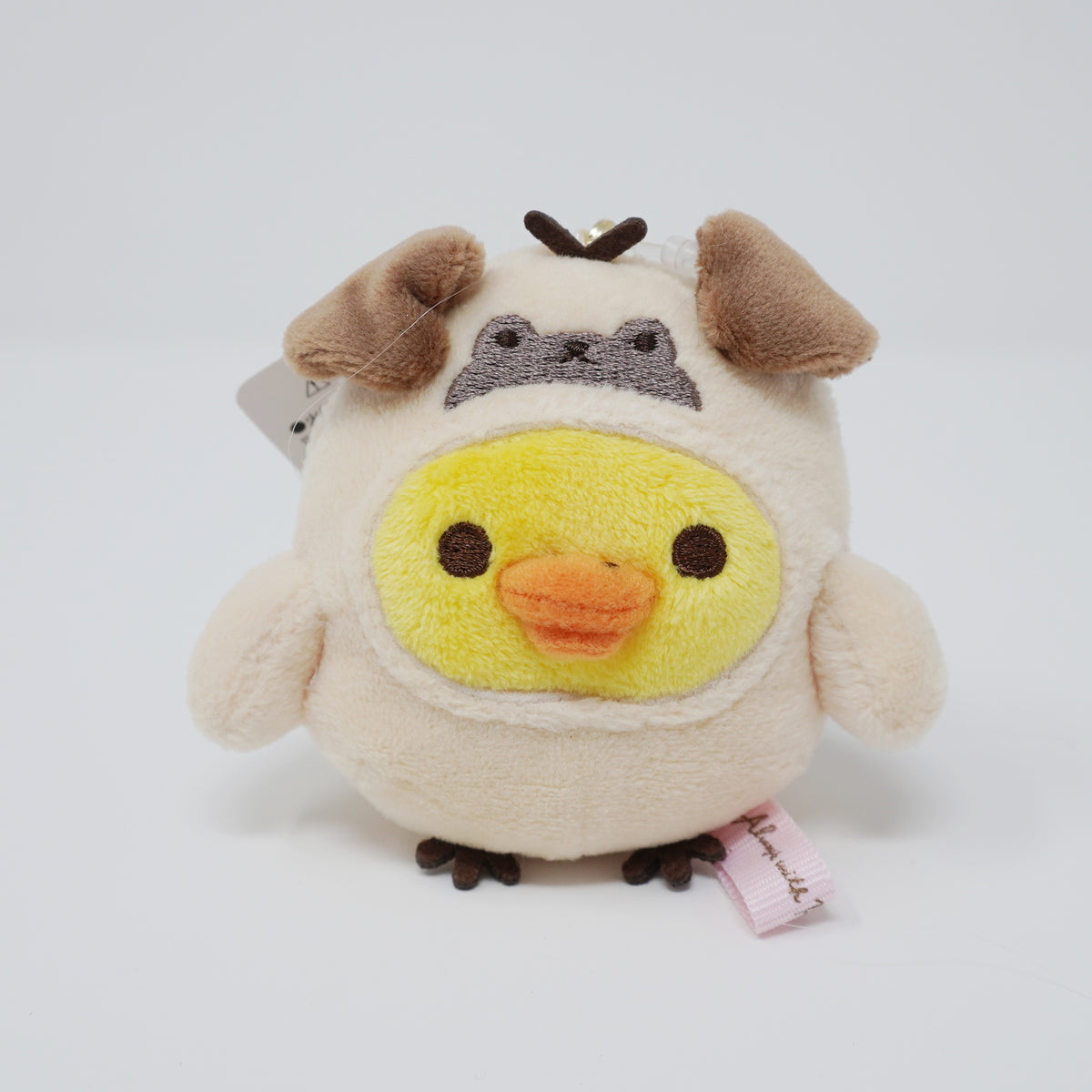 2022 Kiiroitori Pug Dog Plush Keychain - Your Little Family Rilakkuma ...