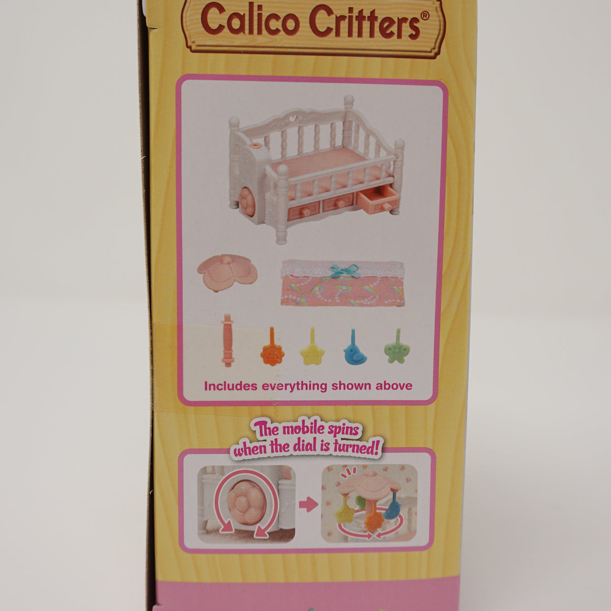 Crib With Mobile Calico Furniture - Calico Critters – Mary Bear