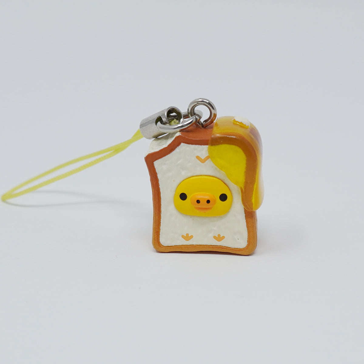 Kiiroiroti Honey Toast Keychain - Rilakkuma San-X – Mary Bear