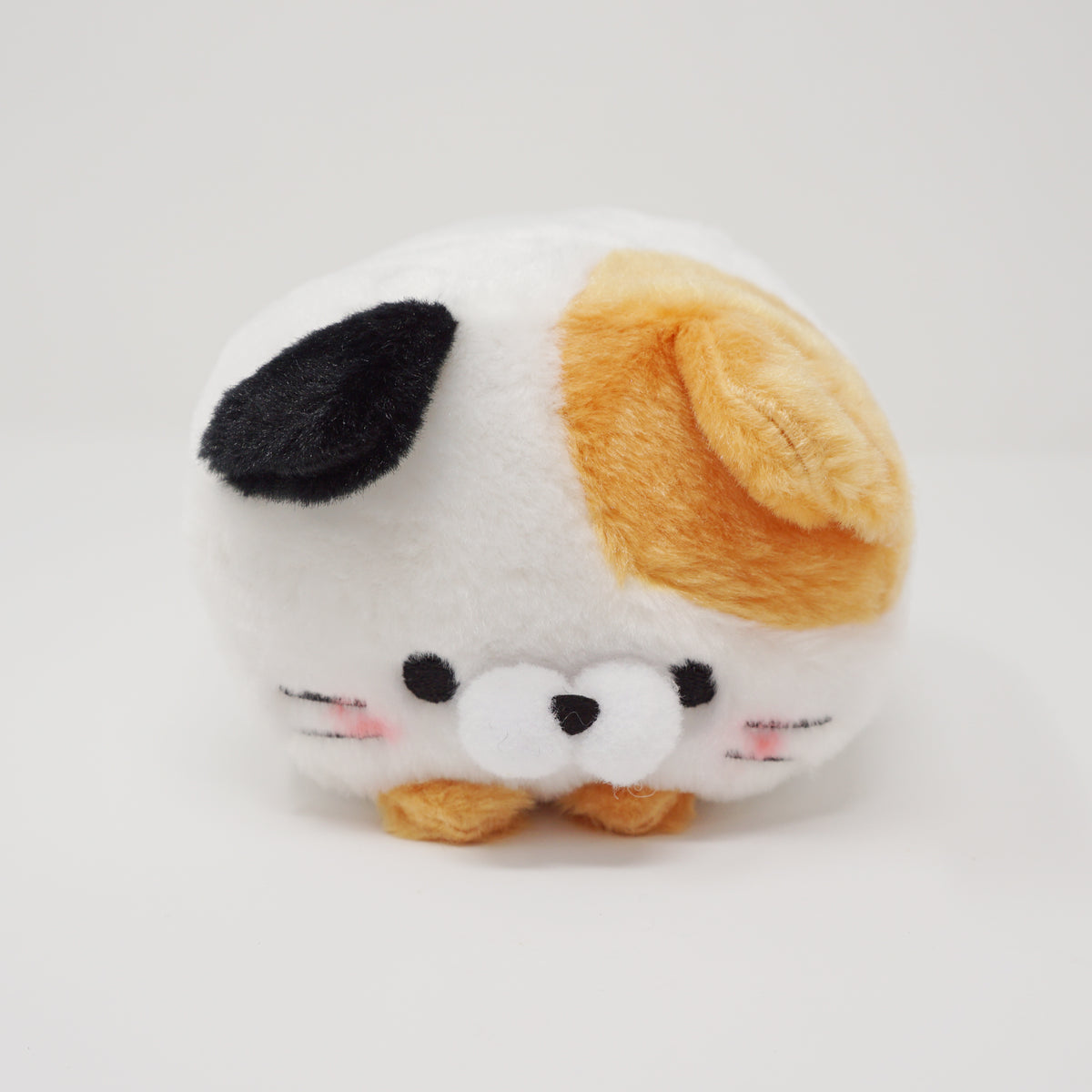 Fuzzy Calico Neko Cat Mochi Mochi Stacking Plush - Coro Coro Neko - Ye ...