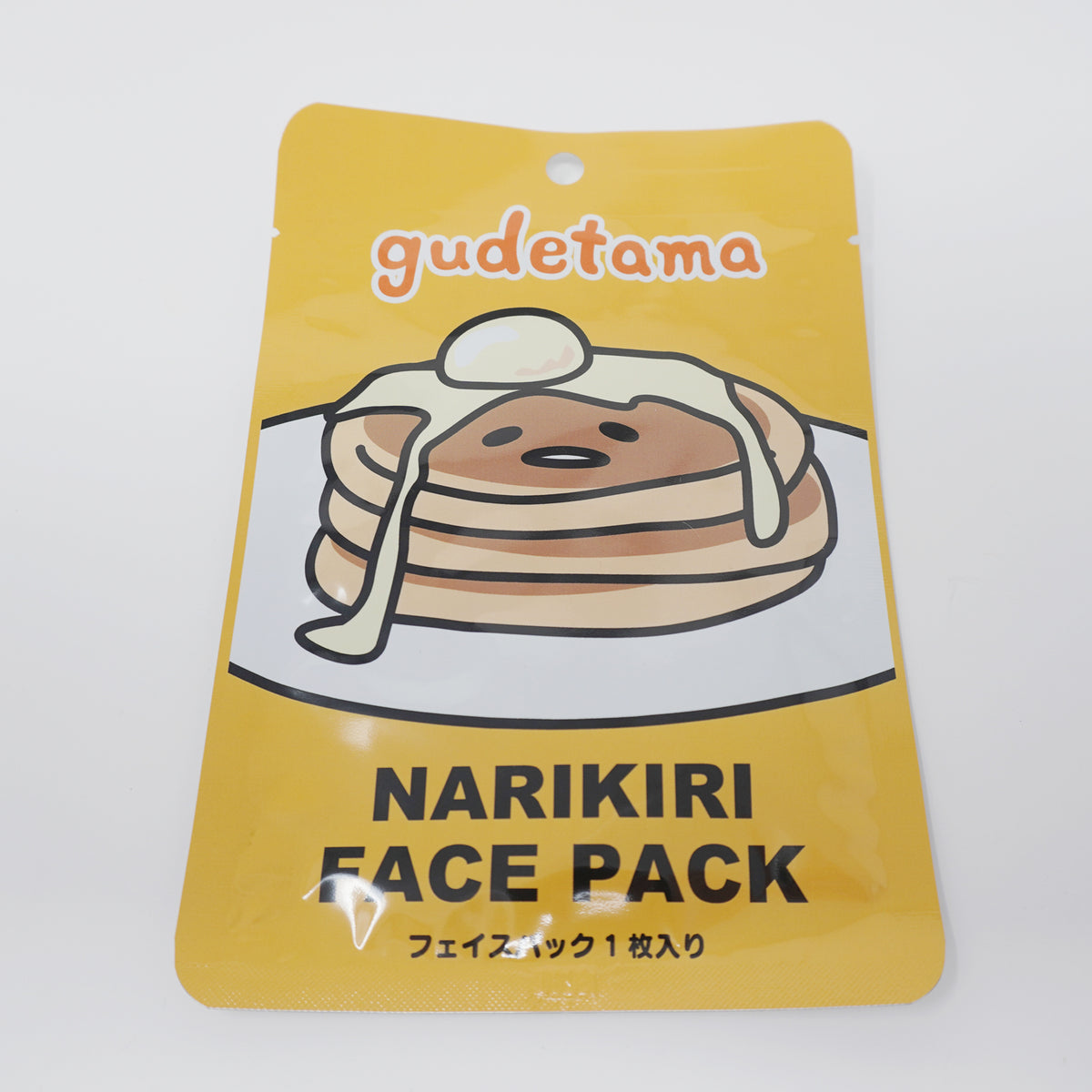 Gudetama Pancake Sheet Single Face Mask - Sanrio Narikiri – Mary Bear