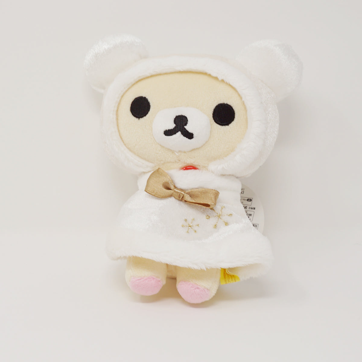 2014 Korilakkuma White & Gold Winter Cape Prize Plush - Rilakkuma Chri ...