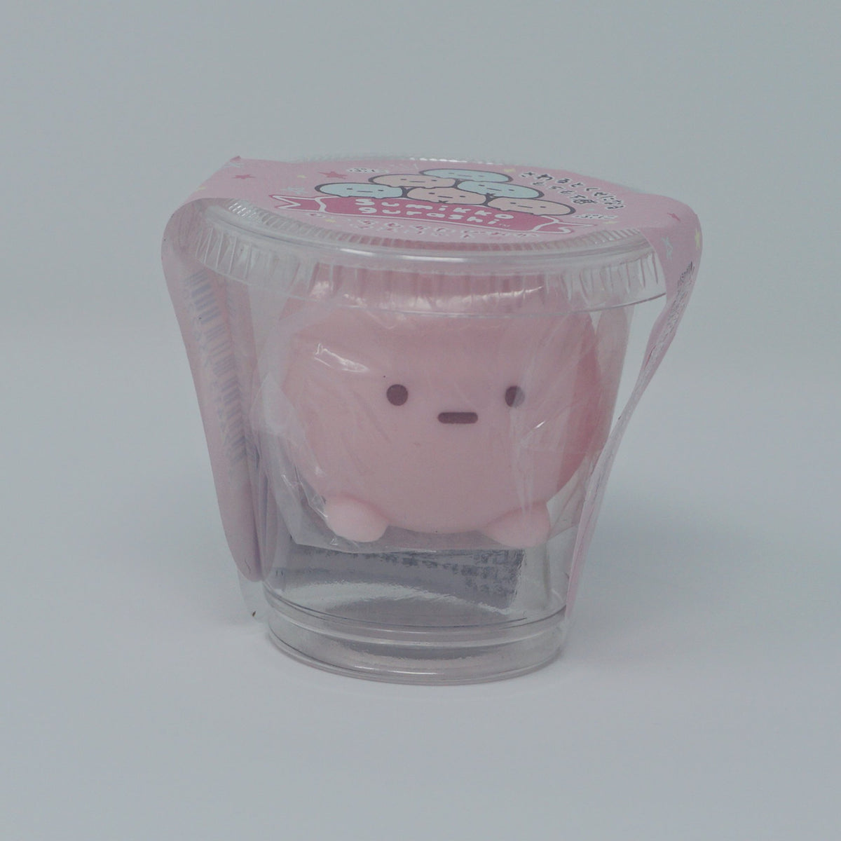 Mochi Squishy Mascot - Pink - Sumikkogurashi Tapioca Theme – Mary Bear