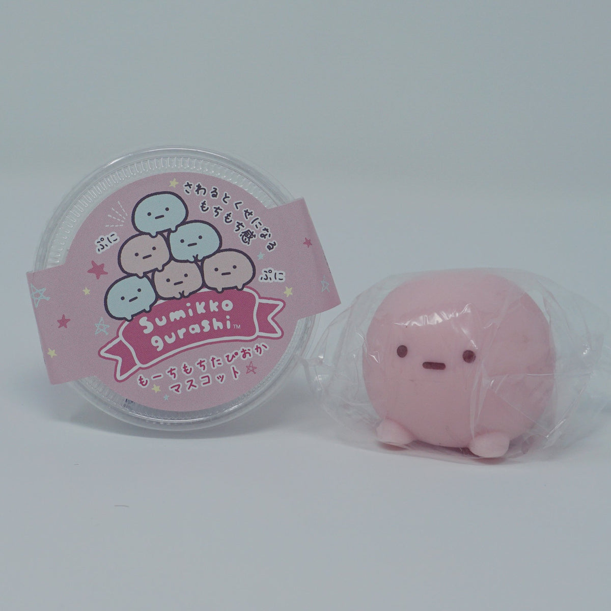 Mochi Squishy Mascot - Pink - Sumikkogurashi Tapioca Theme – Mary Bear