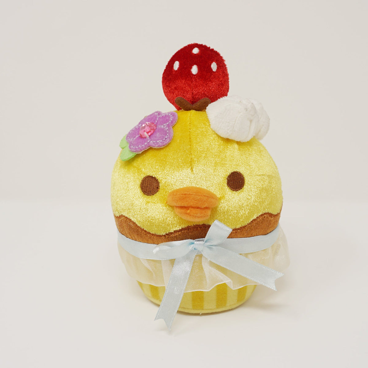 2009 Cupcake Kiiroitori Plush - Rilakkuma Sweets - San-X – Mary Bear