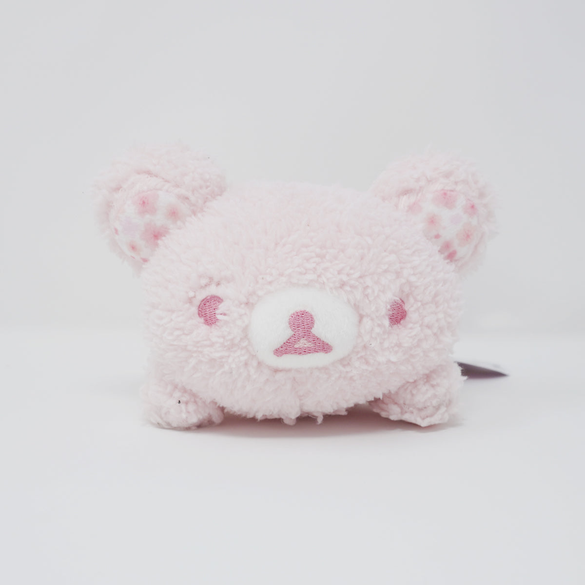 2022 Small Pink Rilakkuma Laying Fuzzy Cherry Blossom Sakura Prize Plu ...