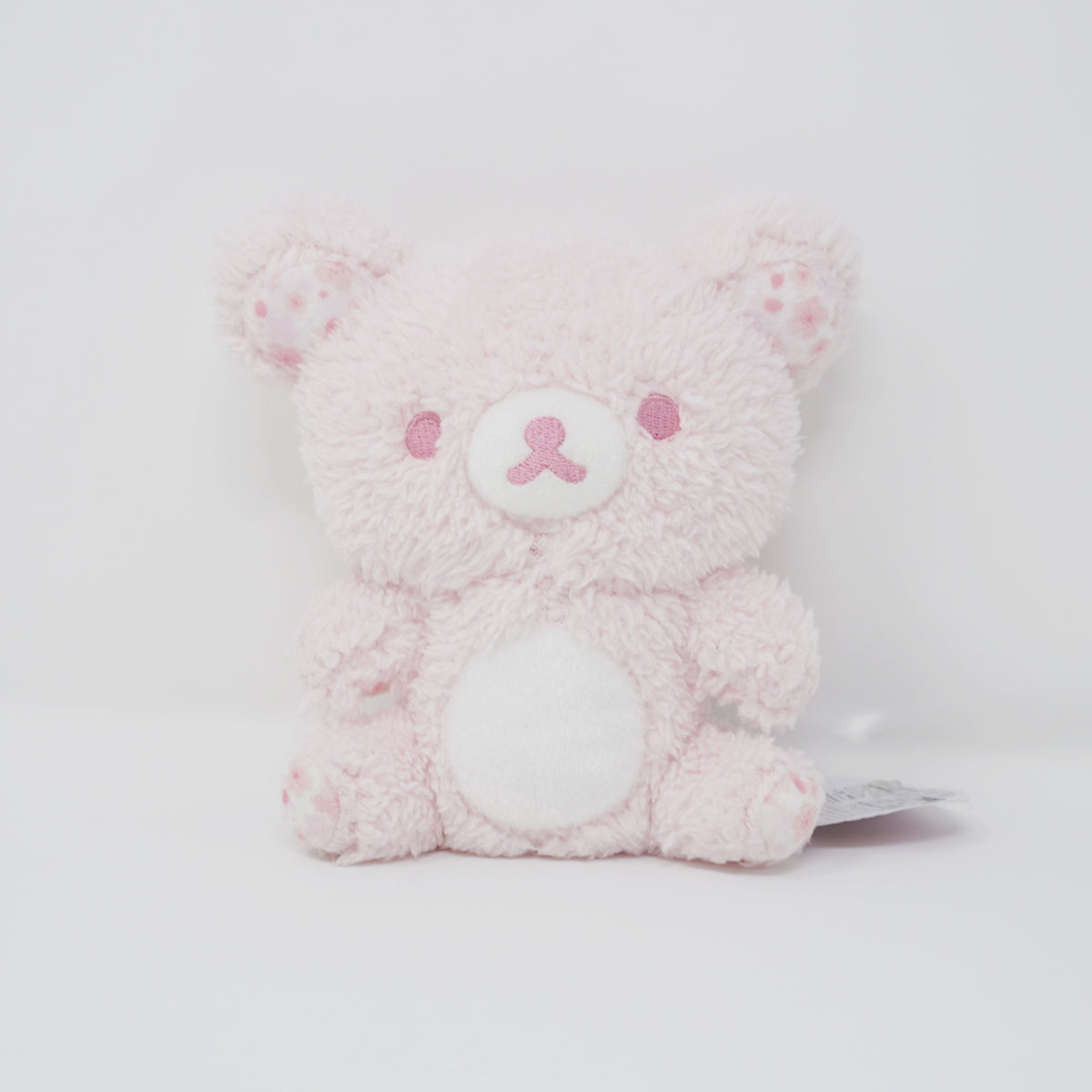2022 Small Pink Rilakkuma Sitting Fuzzy Cherry Blossom Sakura Prize Pl ...