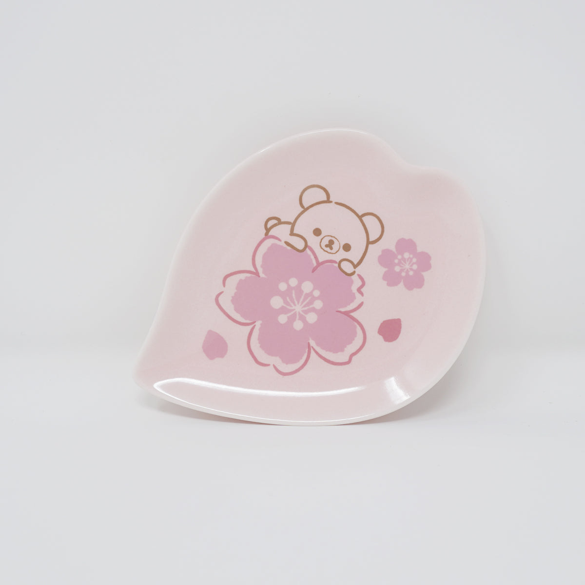 2020 Chairoikoguma Sakura Pink Cherry Blossom Plate - Rilakkuma San-X ...
