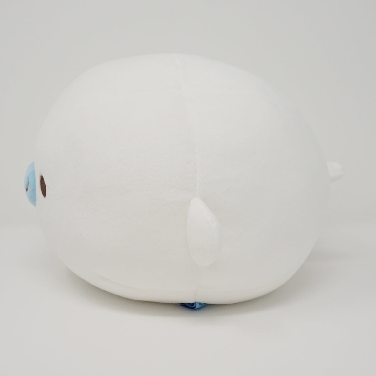 White Mamegoma Super Mochi Round Super Mochi Plush - Mamegoma Cafe ...