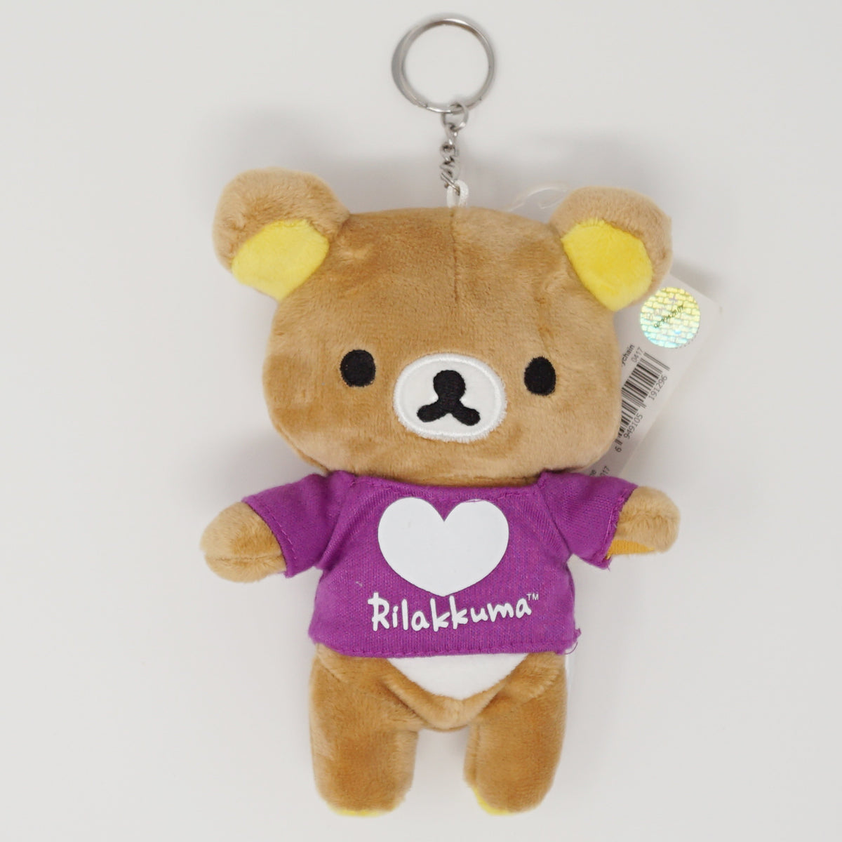 Purple T-Shirt Rilakkuma Plush Keychain – Mary Bear