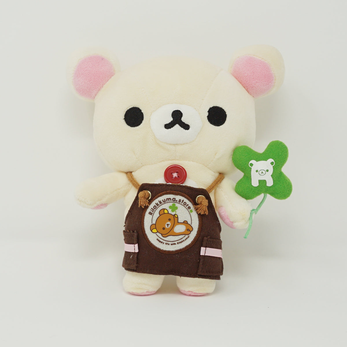 2008 Korilakkuma Store Worker with Clover Plush - Rilakkuma Store Limi ...