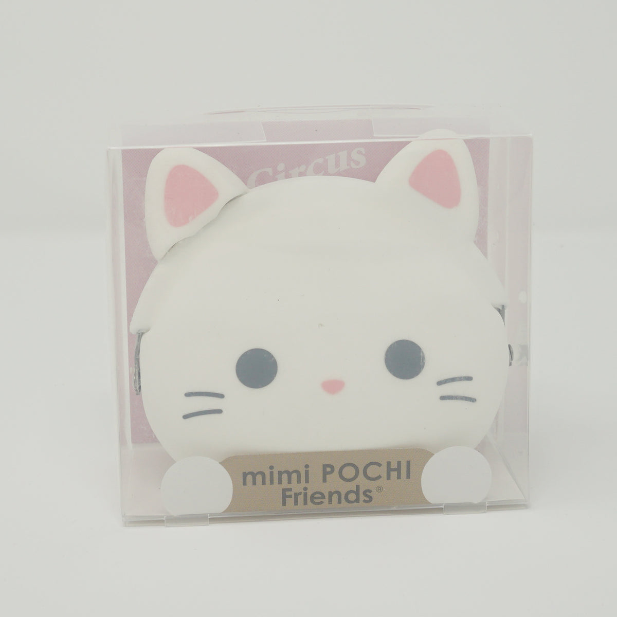 White Cat mimi POCHI Friends Soft Coin Pouch – Mary Bear