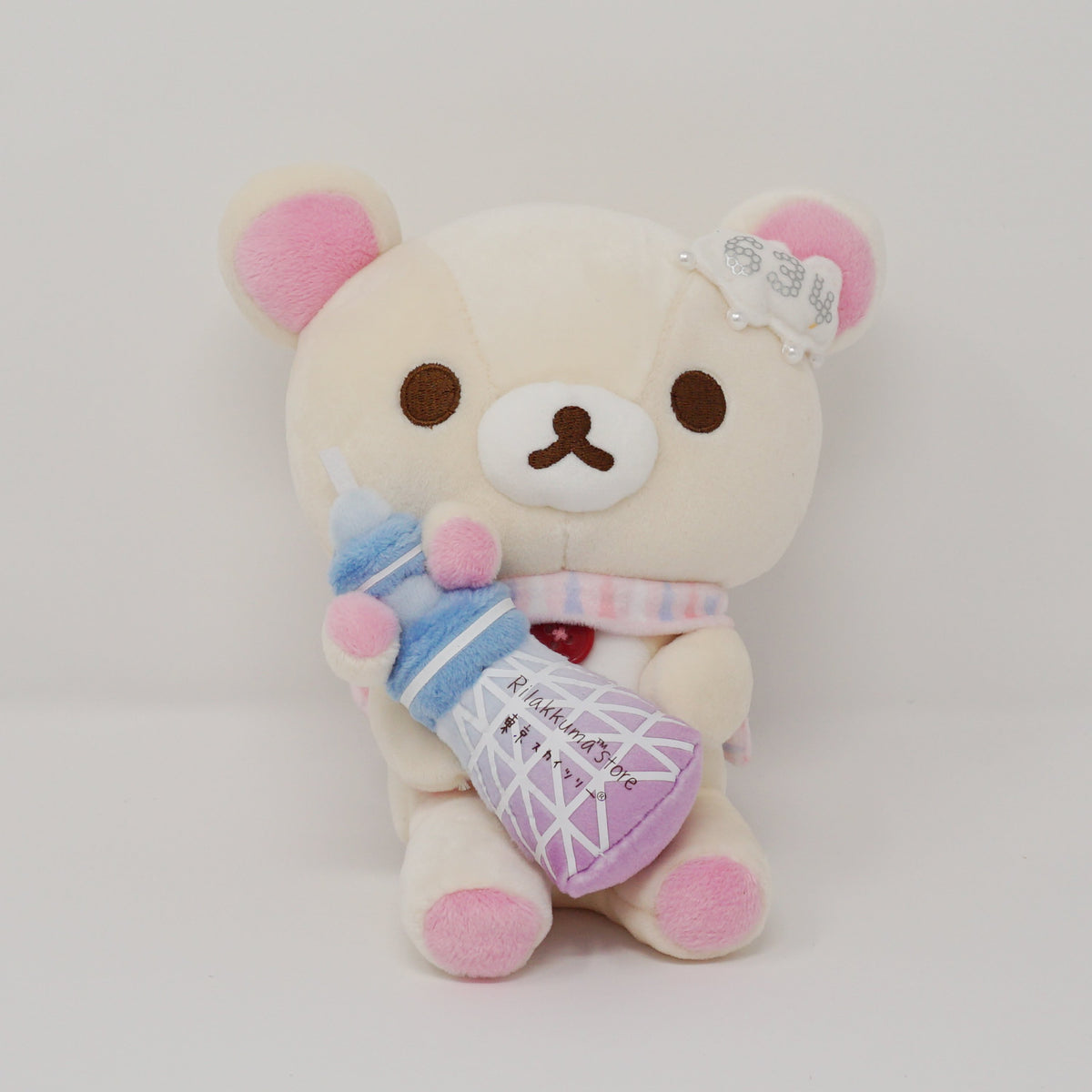 2018 Korilakkuma with Pastel Skytree Tower Plush - Rilakkuma Store Tok ...
