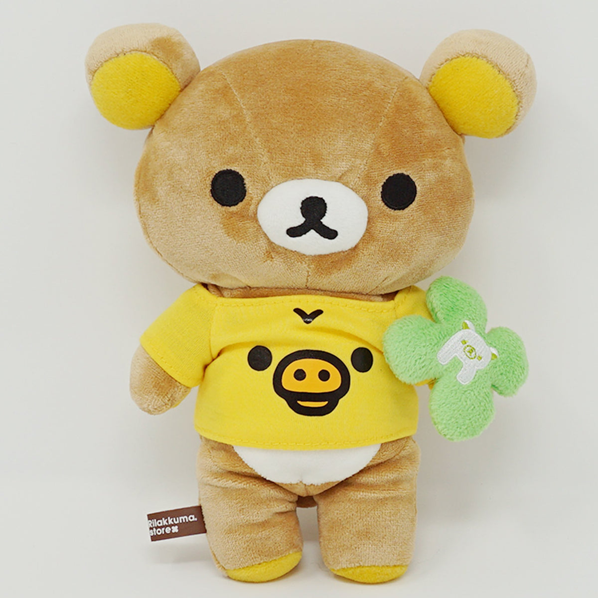 2012 Rilakkuma with Kiiroitori Tee and Clover Plush - Rilakkuma Face T ...