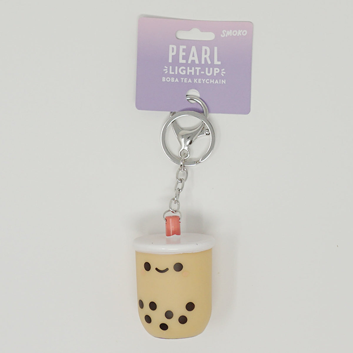 Mini Pearl Boba Tapioca Milk Tea Light Up Keychain - SMOKO – Mary Bear