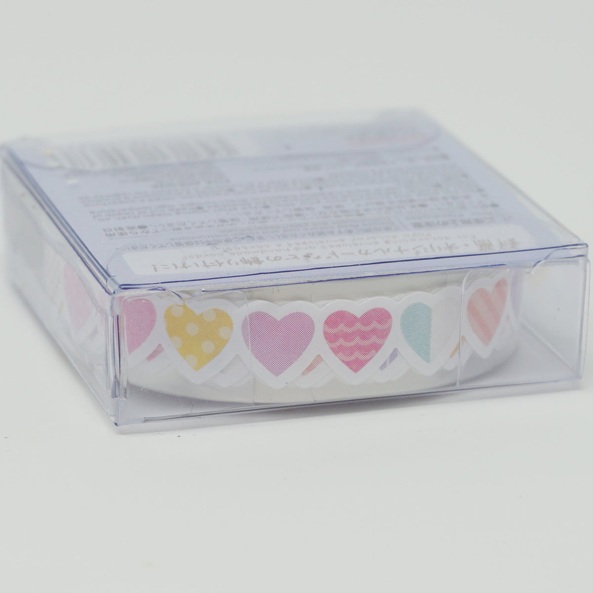 Hearts Paper Ribbon Sticker Tape - Daiso – Mary Bear