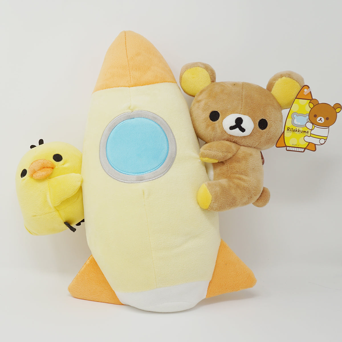 Space Rocket Kiiroitori and Rilakkuma Plush – Mary Bear