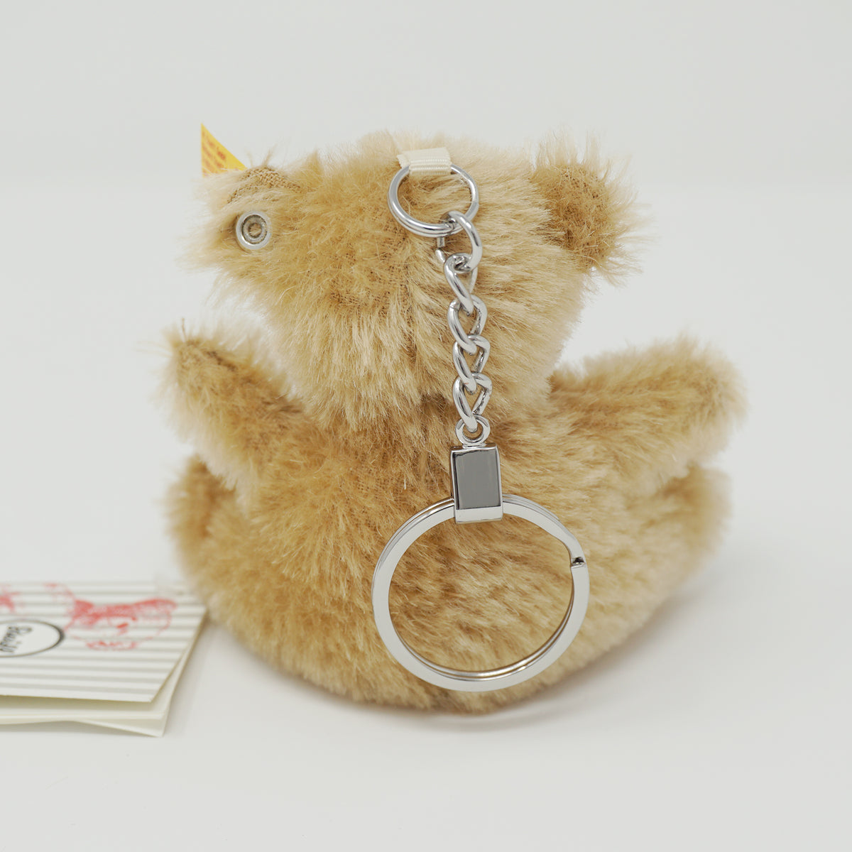 Mini Teddy Bear Cinnamon Pendant Keychain Plush - Steiff Classic – Mary ...