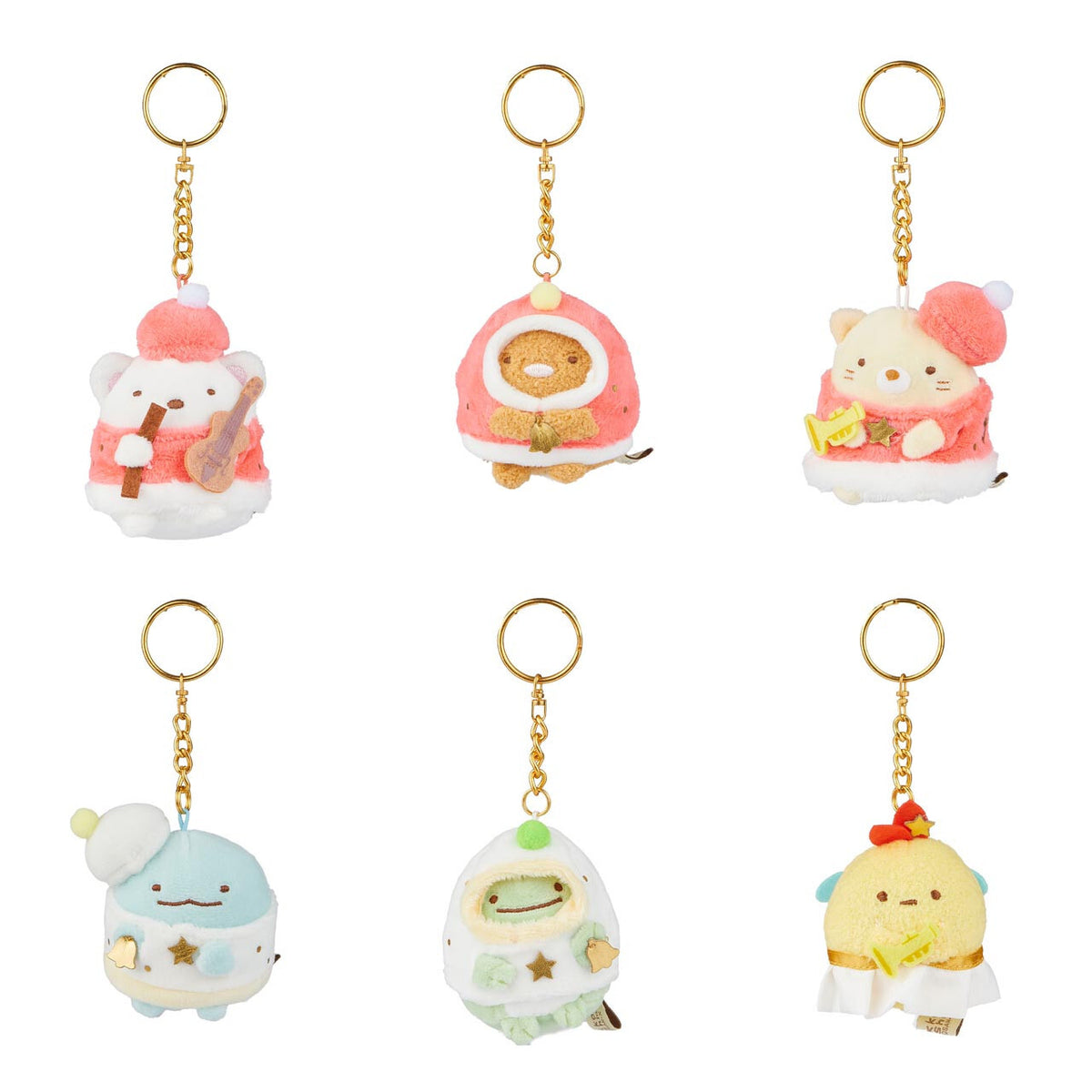 Sumikkogurashi Musical Christmas Blind Box Keychain Plush - San-X ...